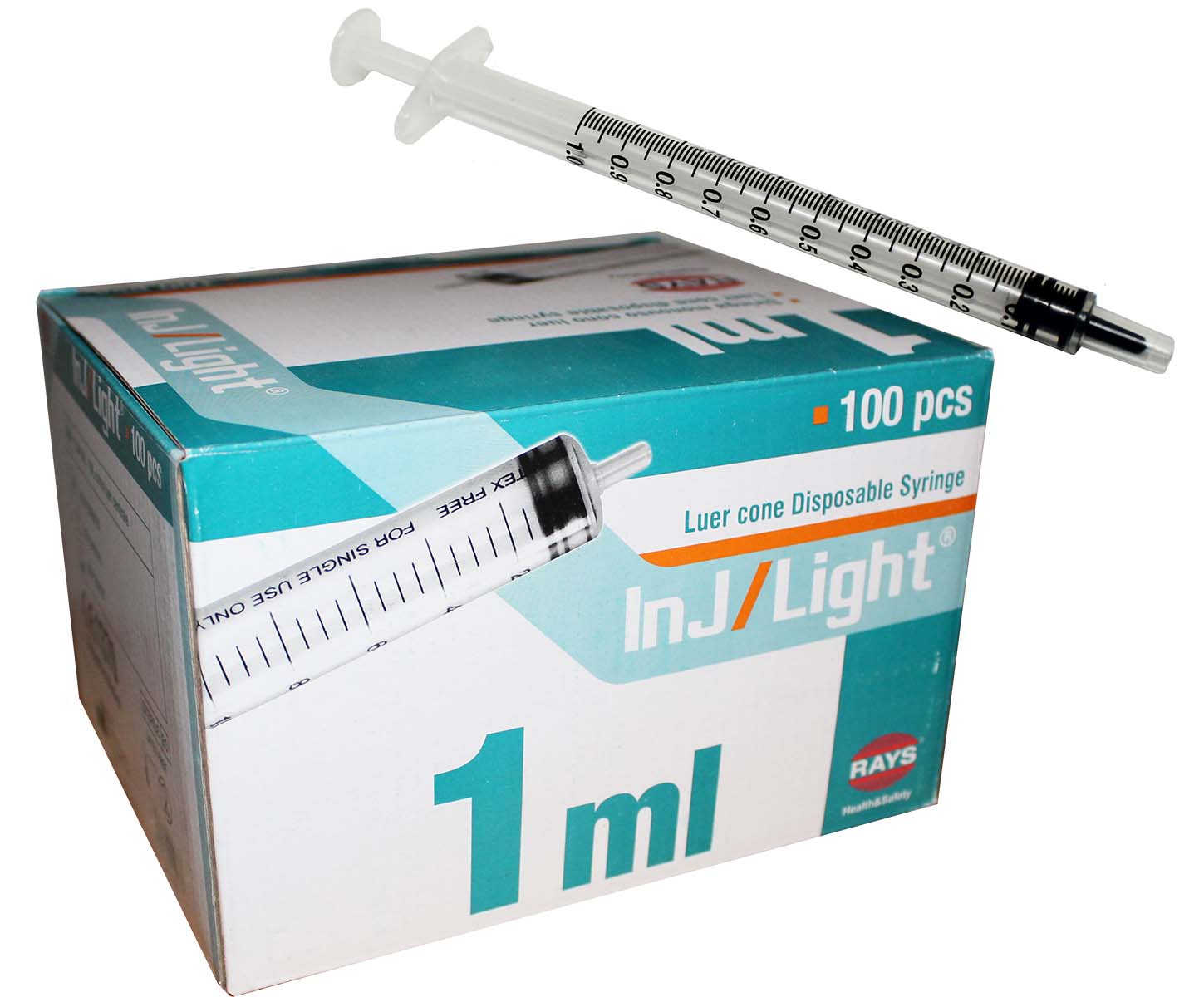1ml - Combined Needle & Syringe - Needles & Syringes — RayMed