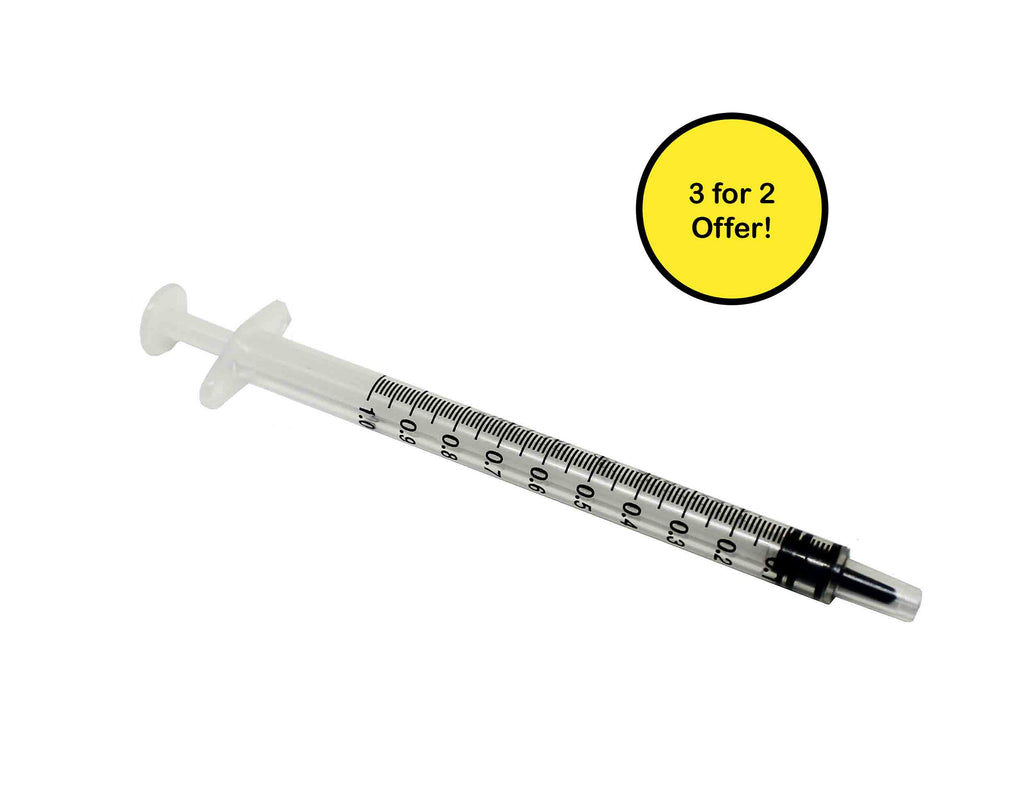 1ml - Combined Needle & Syringe - Needles & Syringes — RayMed