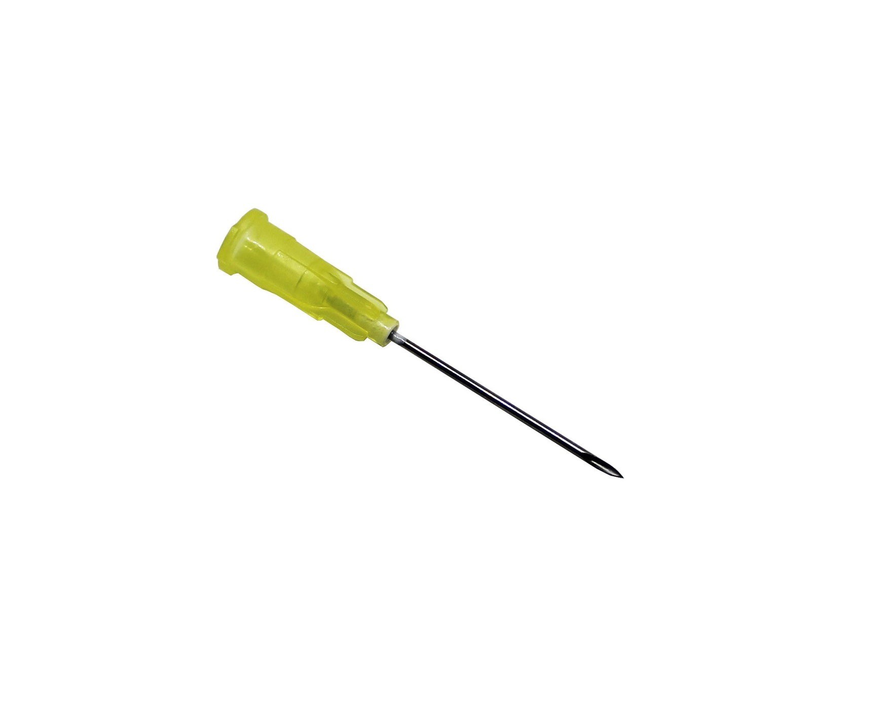 20G Hypodermic Needle (0.9mm x 25mm) Yellow (20G x 1.0" inch) Rays — RayMed